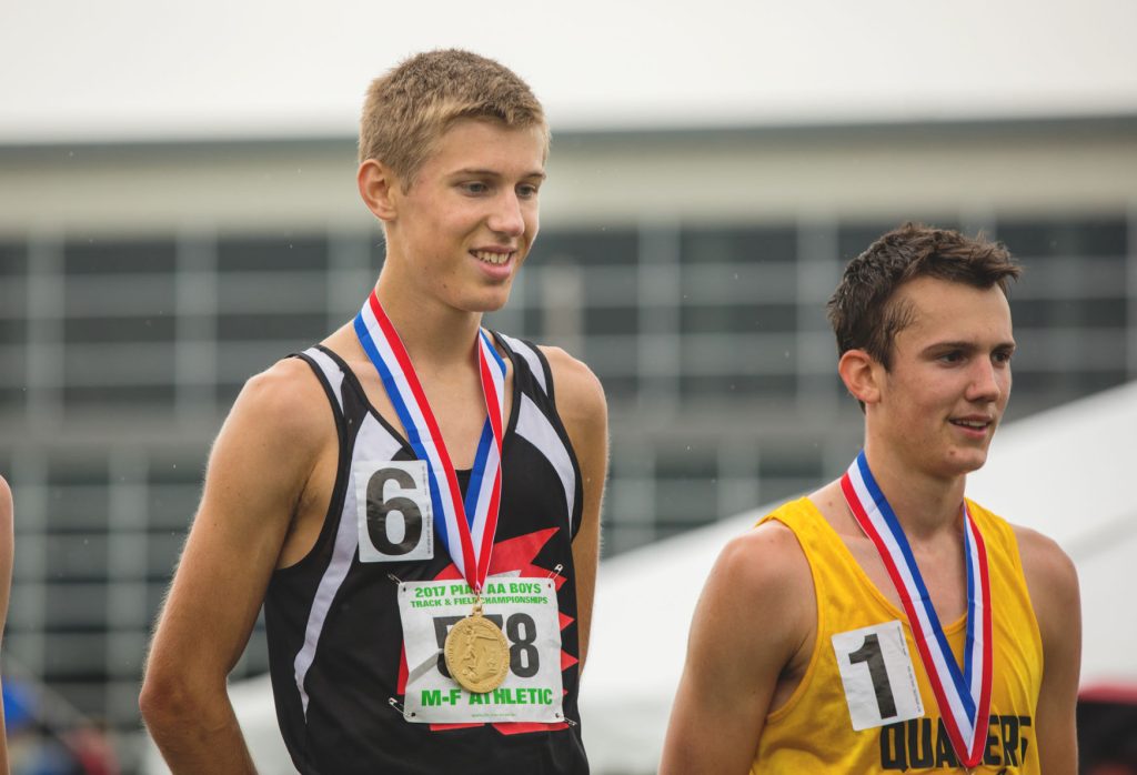 Waynesburg Central’s Bumgarner wins gold in 3,200 - Herald-Standard